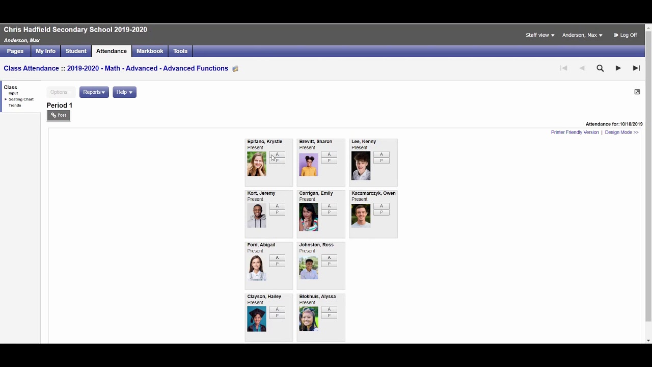 Aspen Teacher Portal
