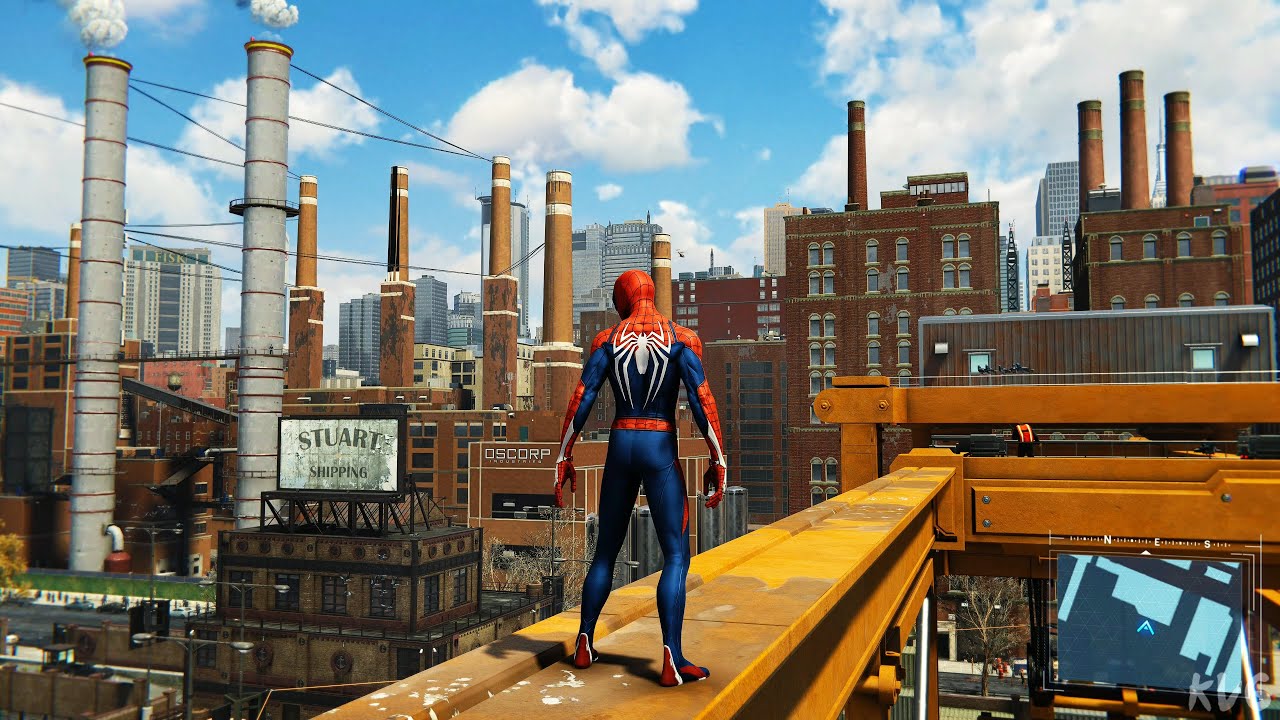 Marvels Spider-Man Remastered - Hells Kitchen - Open World Free Roam ...