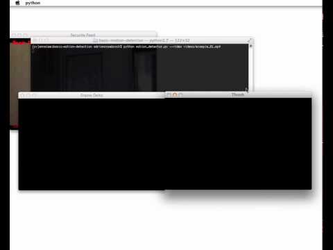 Basic motion and tracking detection using Python and OpenCV (Part 1 ...