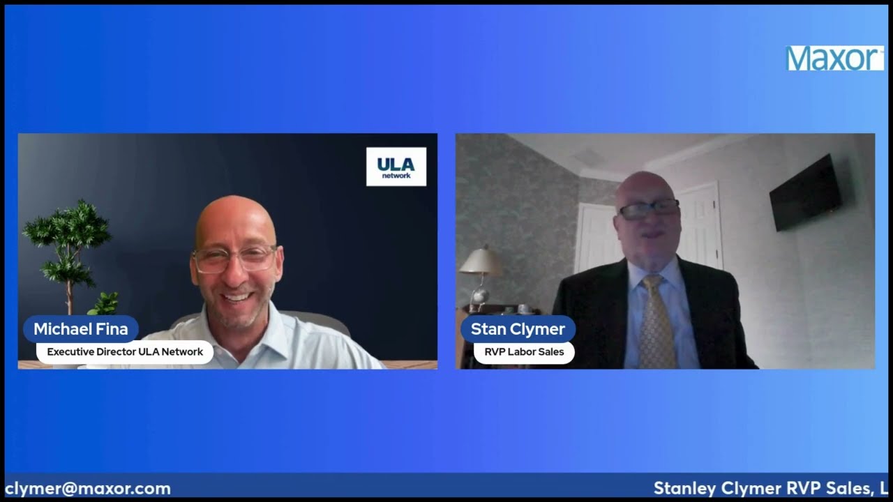 ULA Network sits down with Stanley Clymer RVP Sales, Labor Unions & Health Plans @vytlone