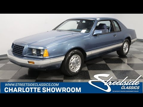 1985 Ford Thunderbird for Sale | ClassicCars.com | CC-1166386