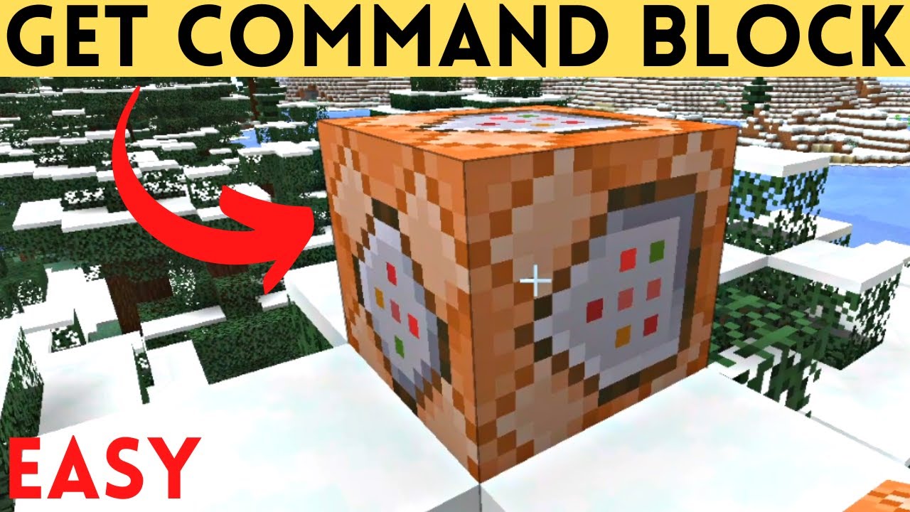 How to Get Command Block in Minecraft - Spawn Minecraft Command Blocks