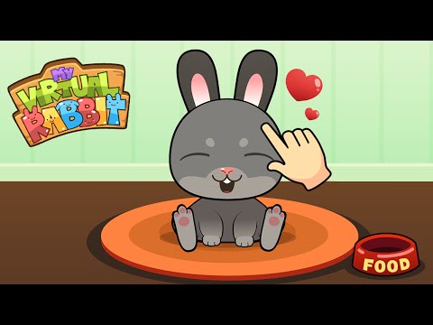 My Virtual Rabbit - Cute Pet Bunny Game for Kids - Android app on AppBrain