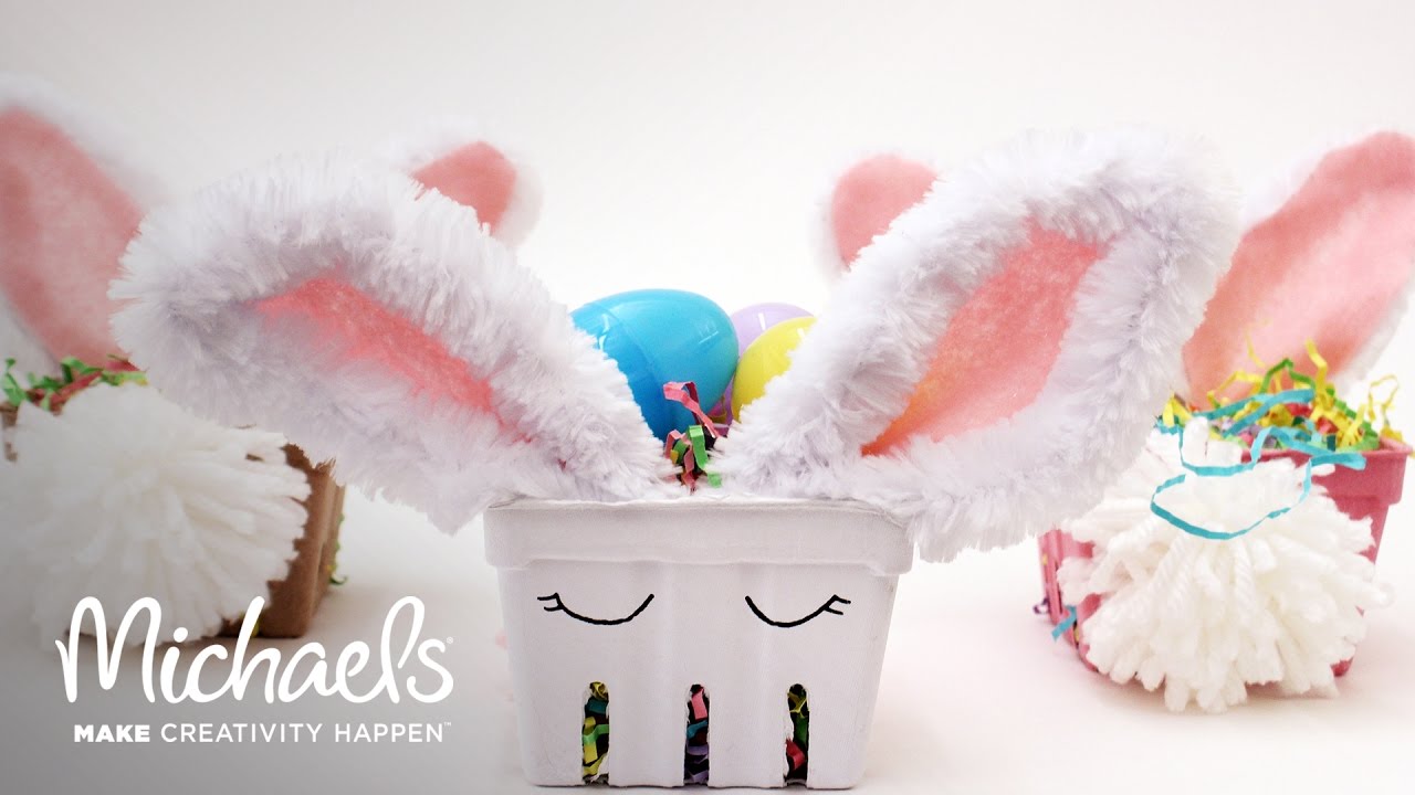 Easy Bunny Easter Basket | Michaels