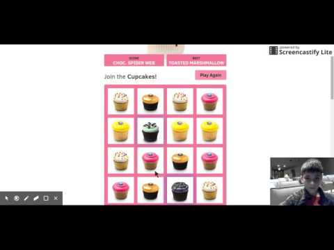 Cupcake 2048 at school!
