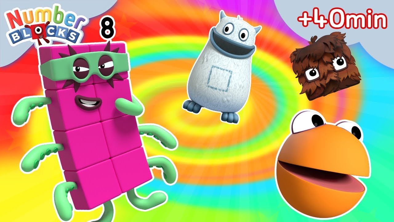 AMIGOS MÁGICOS DEL PAÍS DE LOS NÚMEROS | Episodios completos 123 | Numberblocks en Español