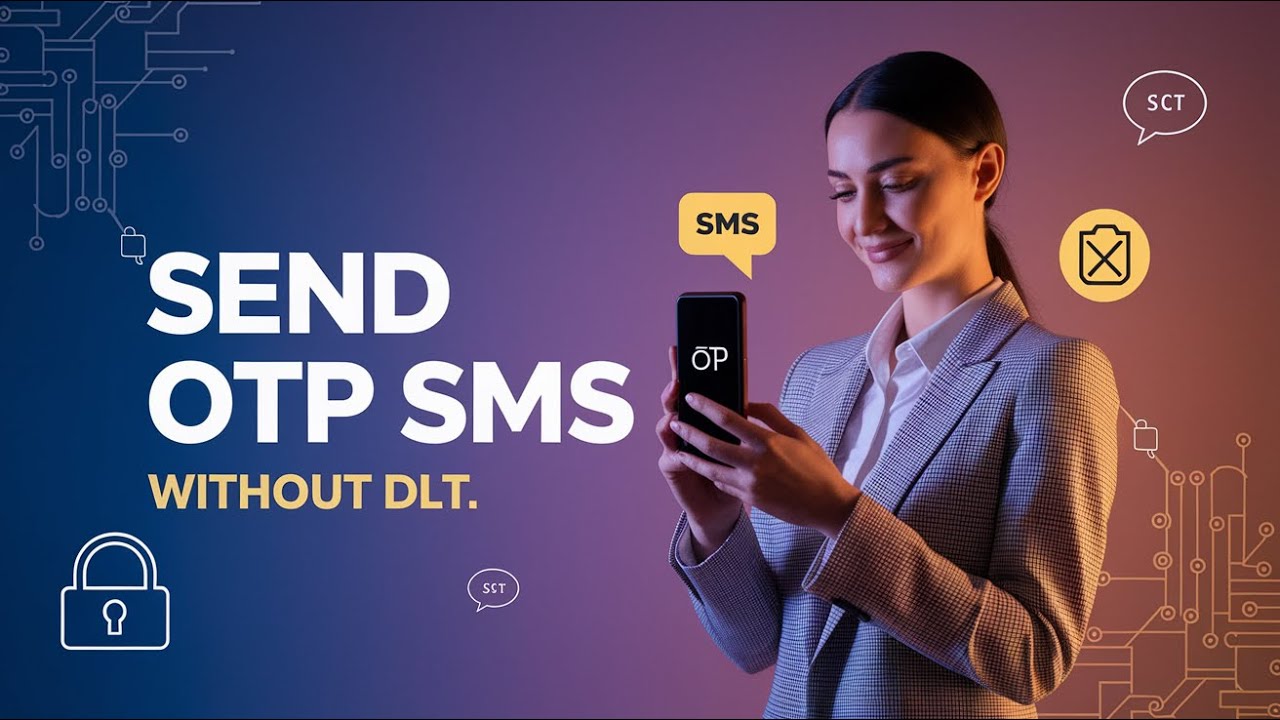 How to Send OTP SMS without DLT Registration