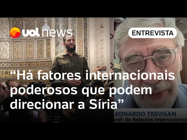 Síria: Apoio externo explica rapidez da tomada de poder, diz professor