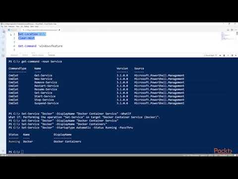 Learn Mastering System Administration with PowerShell 6 x Configure Win Sys–Service More ...