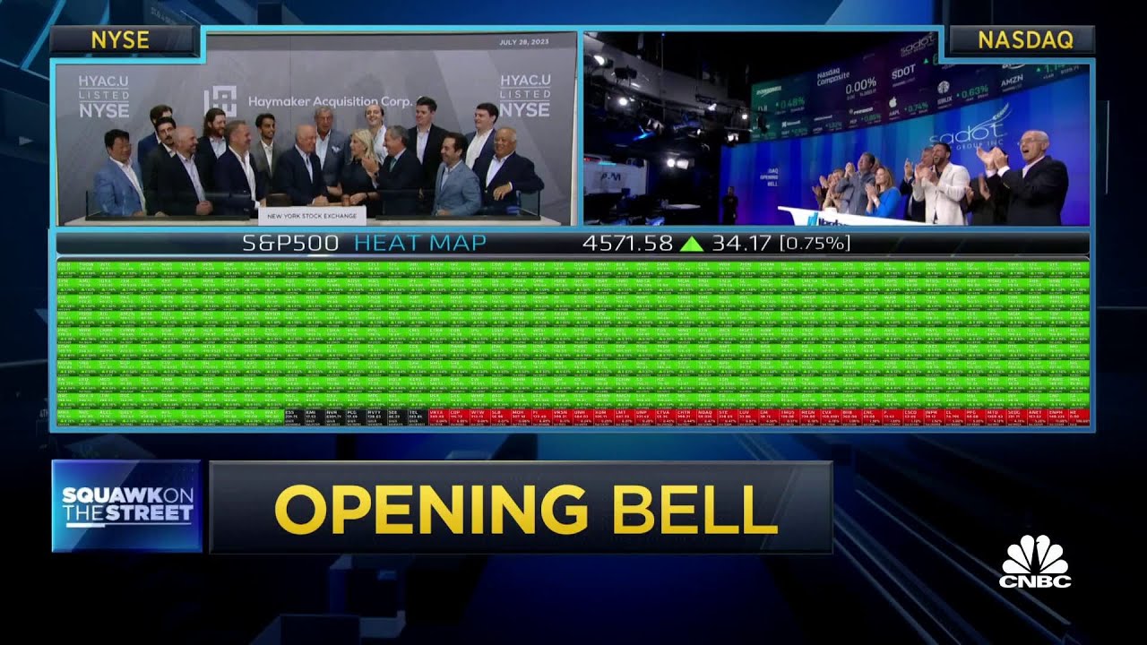 Opening Bell: July 28, 2023