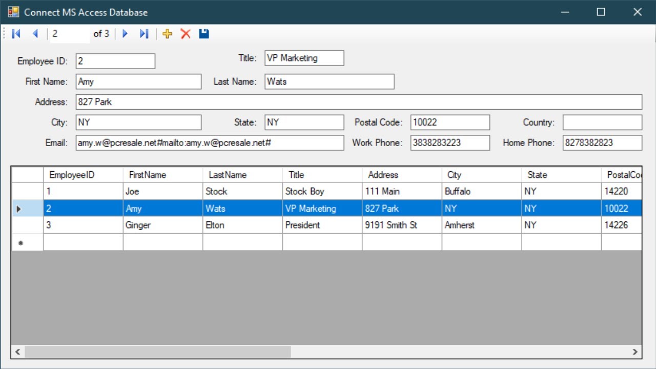 VB.NET Tutorial - How to Connect Access Database to VB.NET | FoxLearn