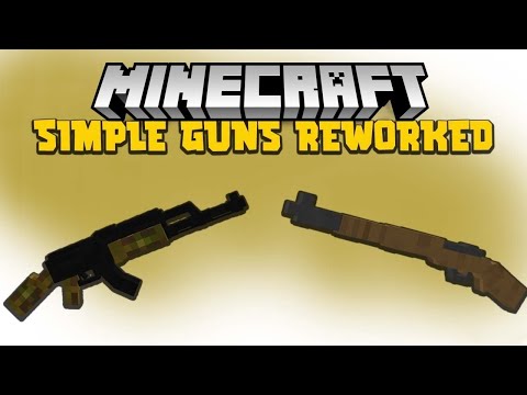 ОБЗОР МОДА В Minecraft НА ОРУЖИЕ 1.16.5 (Simple Guns: Reworked)