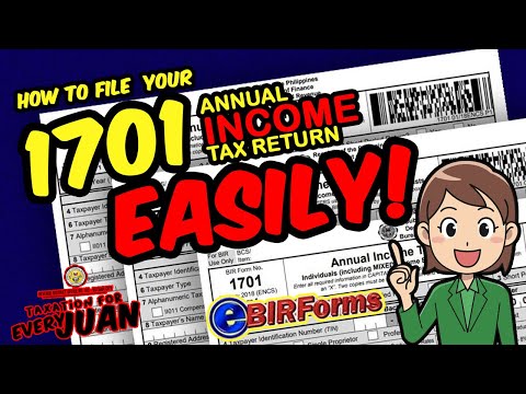 How to File your BIR 1701 ITR EASILY! (Step by Step Guide)