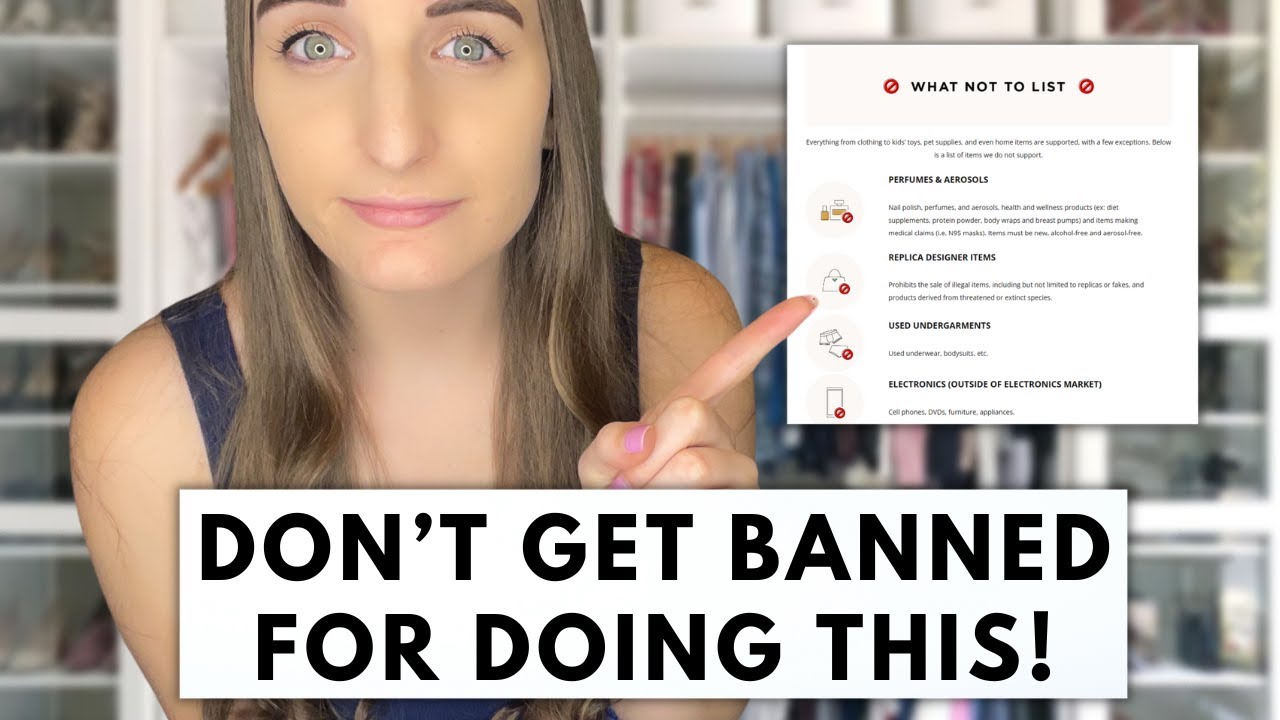 Mistakes to Avoid on Poshmark | Things You Can and Can't Sell on Poshmark!
