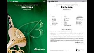 Contempo: Concert Band Conductor Score & Parts: Michael Story - Digital ...