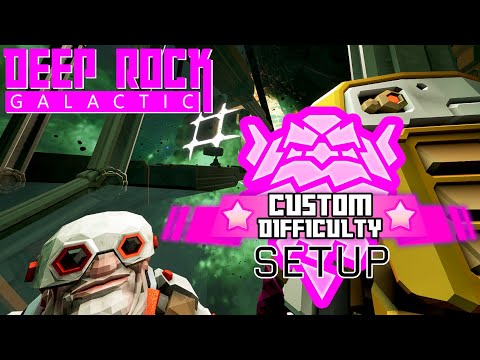 Steam Community :: Video :: Deep Rock Galactic - How To Set Up Custom Difficulty