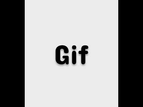 meaning of Gif (English Acronyms for the day)