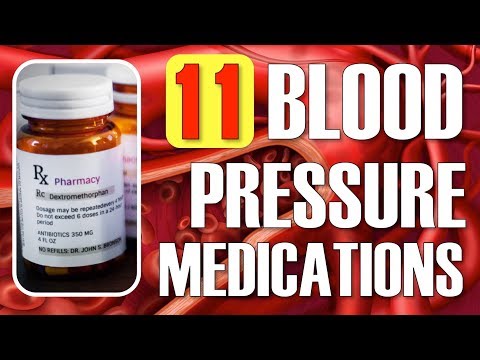 11 Types of High Blood Pressure Medications