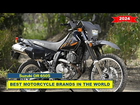 2024 Best motorcycle brands in the world Suzuki DR 650S