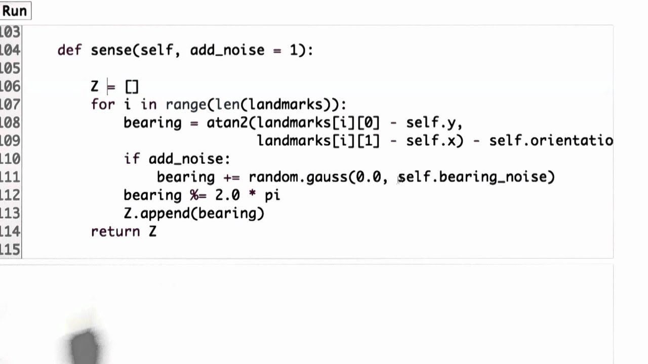 Sensing Solution - Artificial Intelligence for Robotics