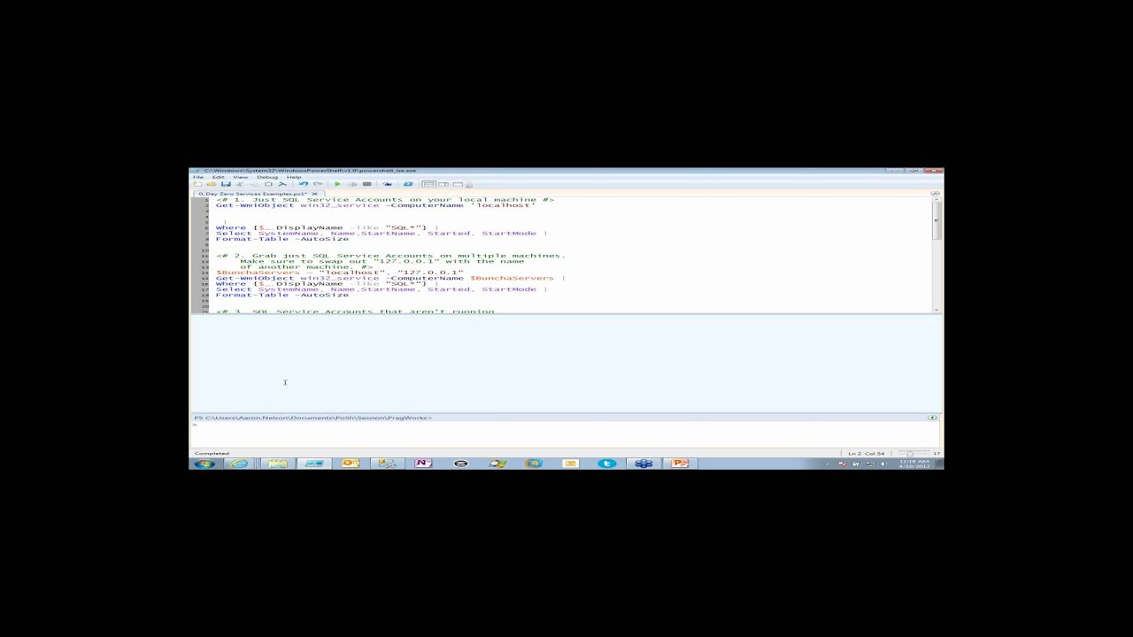 Free SQL training - SQL Server Powershell Extensions