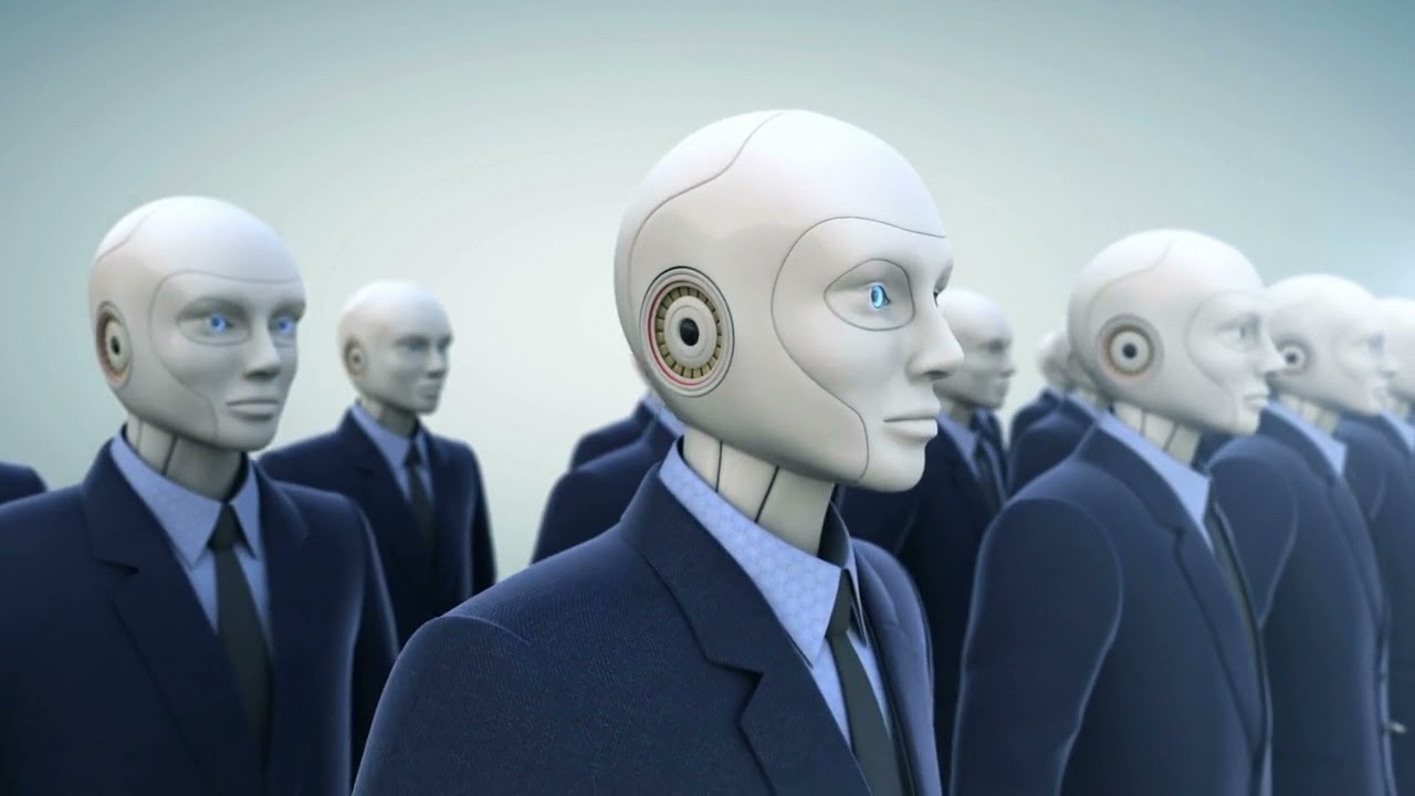 AI Robot free video for youtube