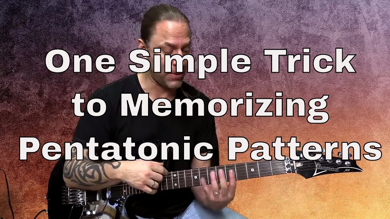 1 Weird Trick to Memorizing Pentatonic Patterns | GuitarZoom.com