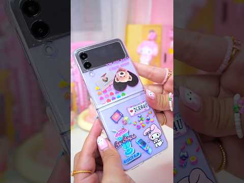 Jookstogo ASMR Samsung Galaxy Z Flip Sanrio Y2K My melody phone case #shorts