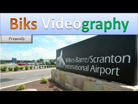 Landing at Wilkes Barre Scranton International Airport (AVP) | Biks Videography