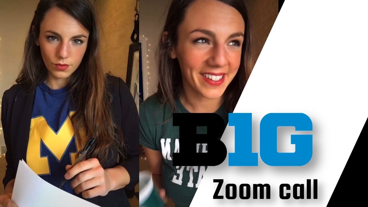 Annie Agar - BigTen Zoom Meeting TikTok Viral Video