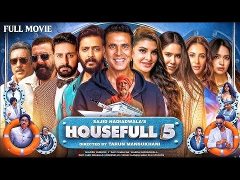 Hausefull 5 | New Hindi Full HD Movie 2025 | Akshay, Ritesh, Abhishek, Sanjay, Jacky