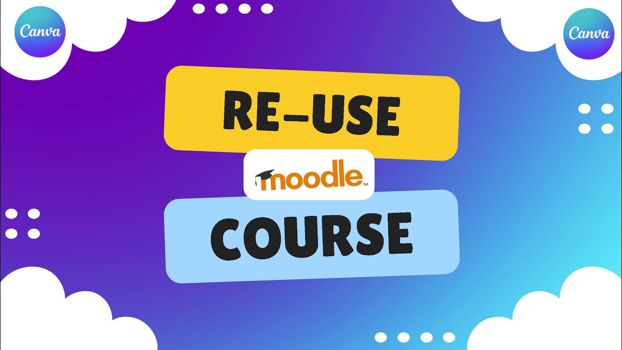 Moodle Tutorial: Reuse, Copy, or Import Courses Step-by-Step (2025 Guide)