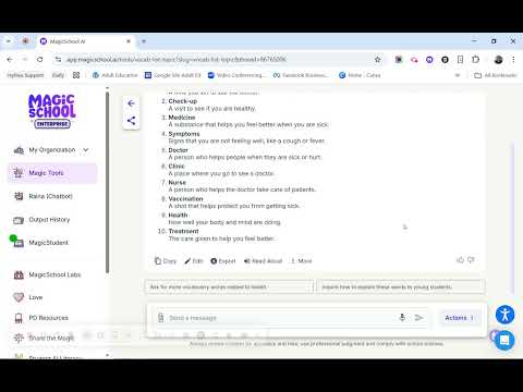 Generate Vocabulary Lists Easily with MagicSchool.AI