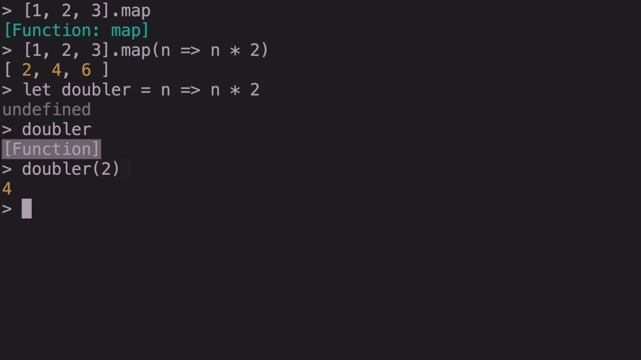 Map: Functional Programming in JavaScript