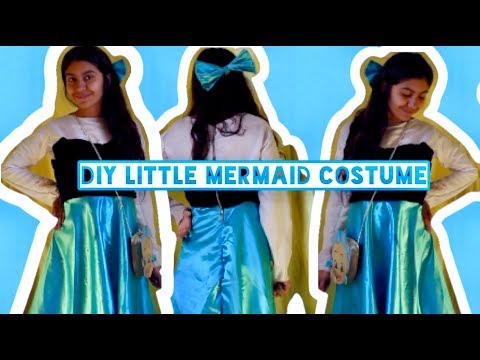 DIY Ariel little mermaid Land Costume