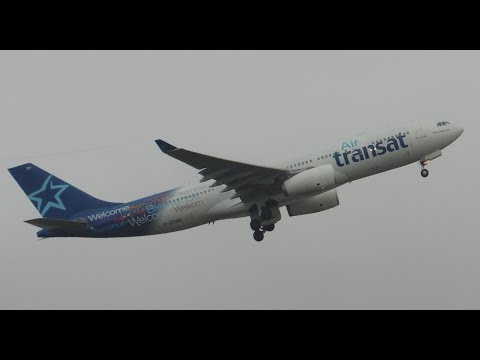 Air Transat Airbus A330-200 [C-GTSR] takeoff from YVR