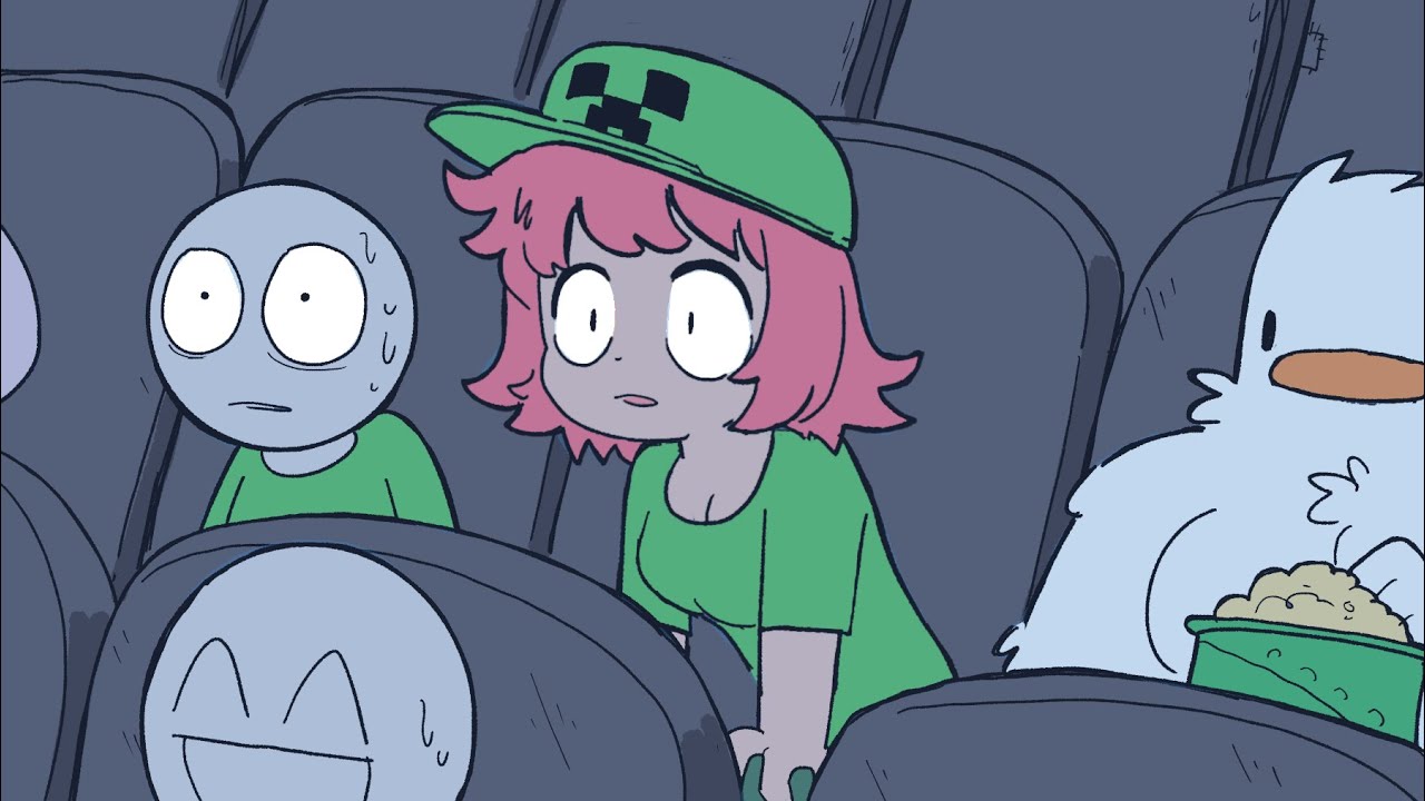 THAT ONE scene from the minecraft movie...