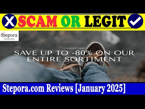 Stepora.com Reviews (Jan 2025) - Is This A Legit Or A Scam Site? Must Watch! | Scam Inspecter