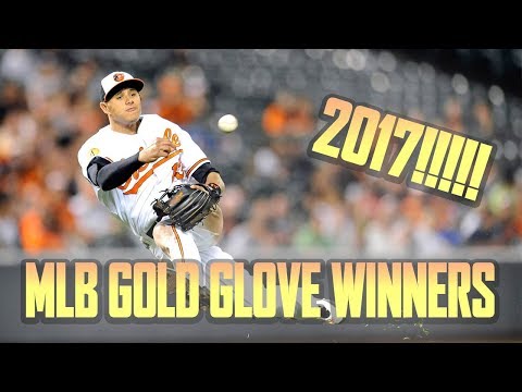 MLB GOLD GLOVE WINNERS 2017