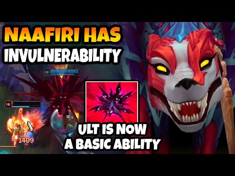 Trying out REWORKED NAAFIRI. Her ULT and W were SWAPPED!