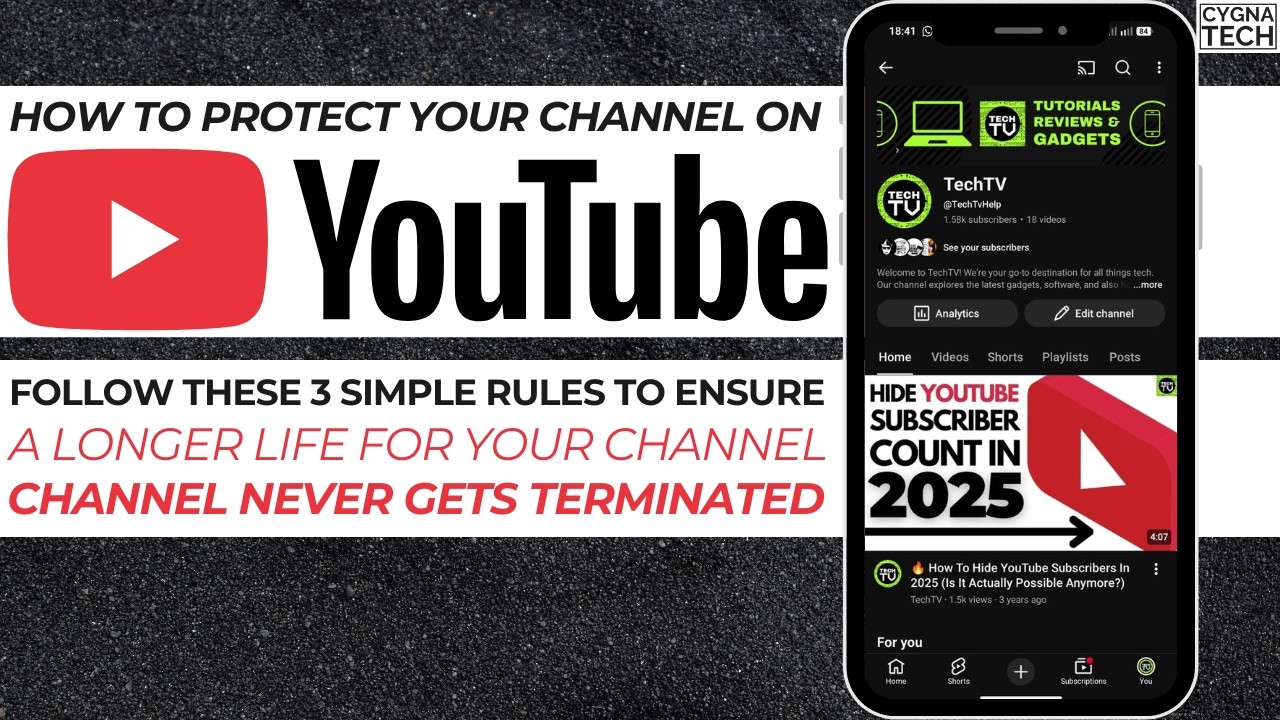 🚫 YouTube Terminated My Channel – Here's What I Learned & 3 Rules to NEVER Get Banned.