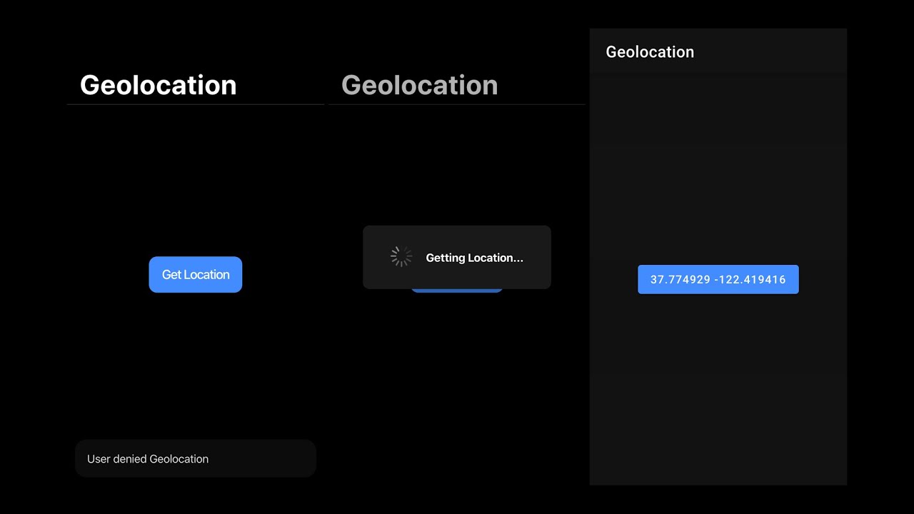 Ionic React - Geolocation