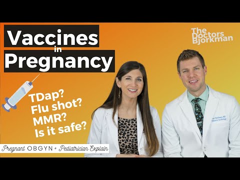 Which vaccines are recommended during pregnancy? The Doctors Bjorkman Explain.