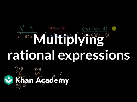 Multiplying rational expressions (video) | Khan Academy