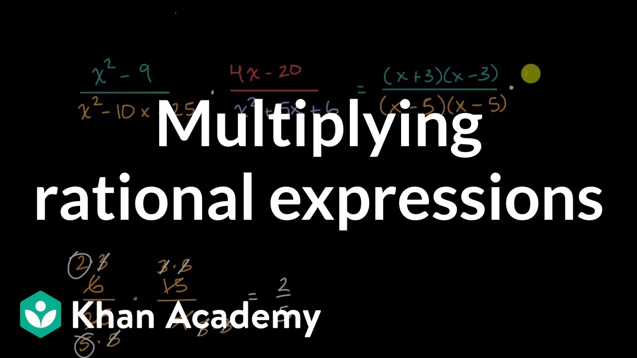 Multiplying rational expressions | Precalculus | Khan Academy