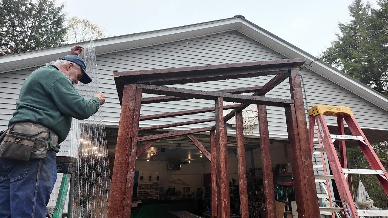 Tiny Greenhouse on Wheels...Part 4