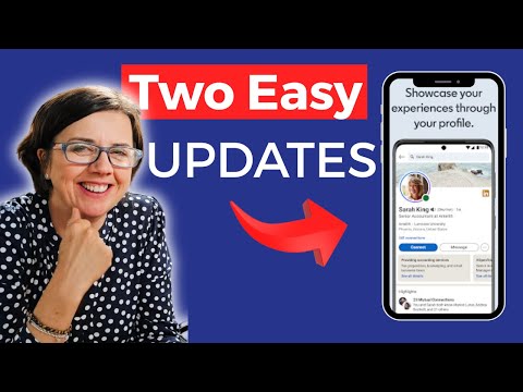 Update your LinkedIn Profile in 2 steps