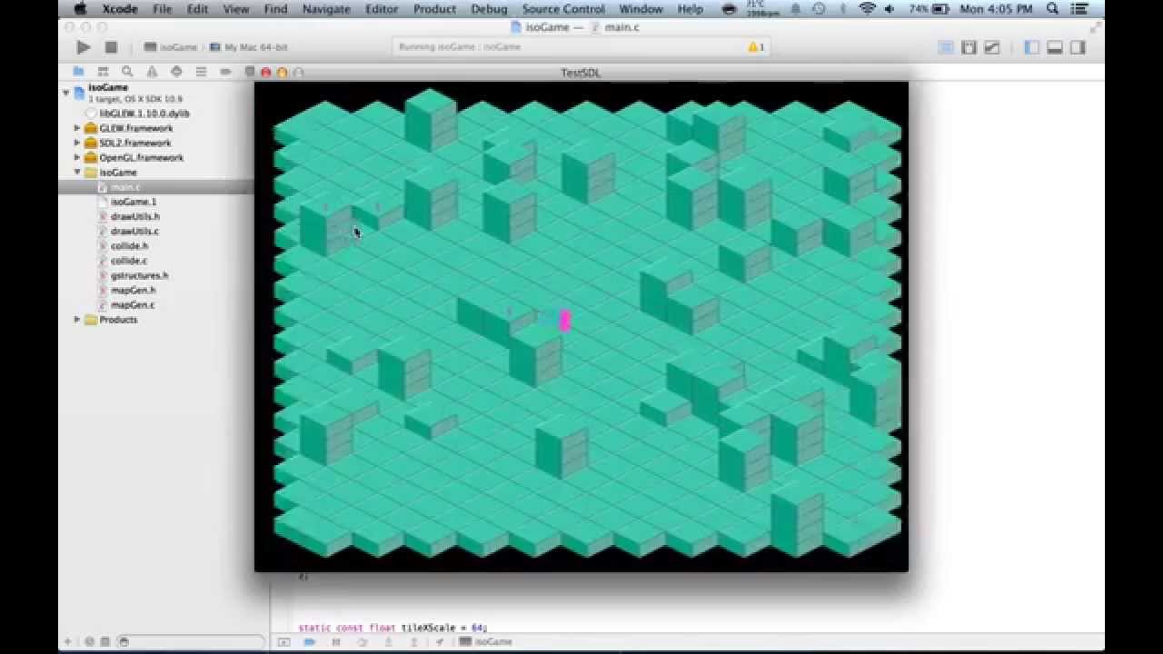 Prototype isometric game