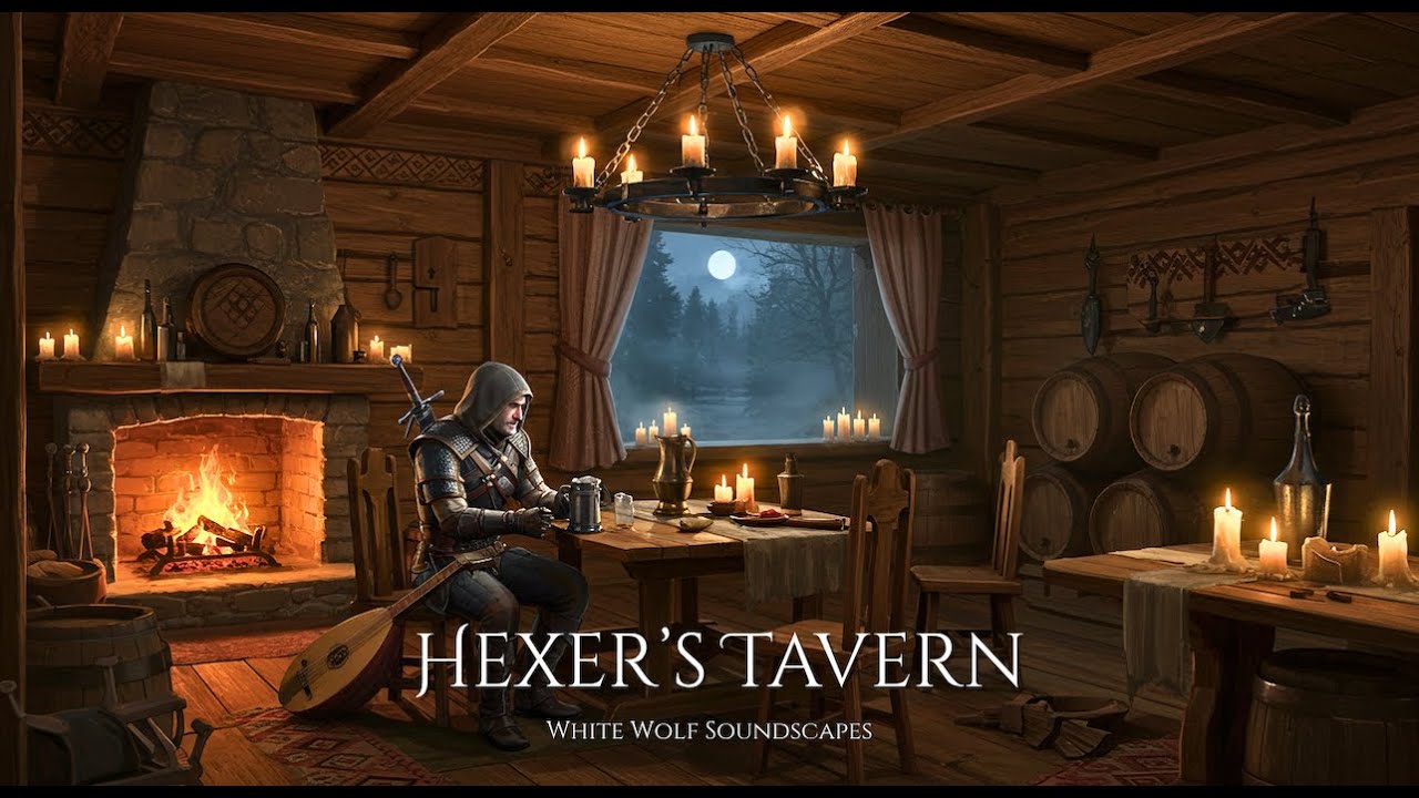Hexer’s Tavern | Calm Slavic Folk Music for Deep Focus (1 Hour)