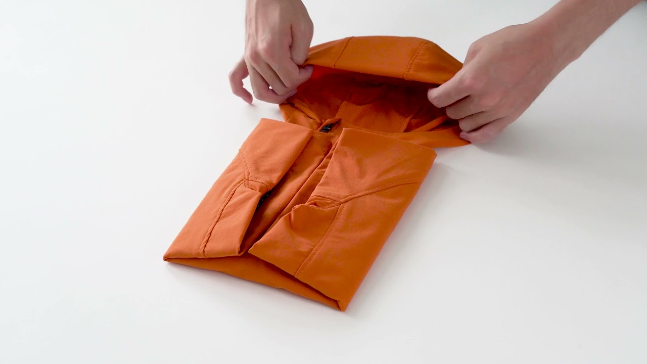 wildism® Folding and Storage - Pterodactyl Water Repellent Soft Shell Jacket